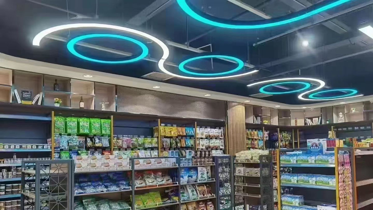 DIY Any Shape by LED Linear Light for Commercial Lighting - iLed