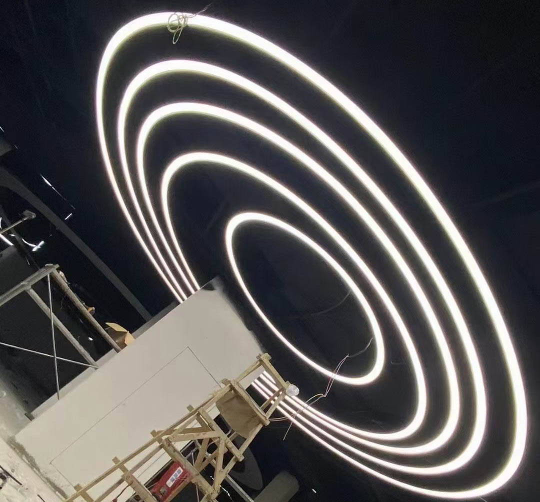 DIY Any Shape by LED Linear Light for Commercial Lighting - iLed