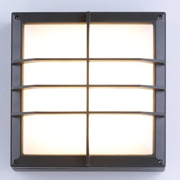 Square LED Bulkhead Light Grille Crossing 15W 18W - iLed