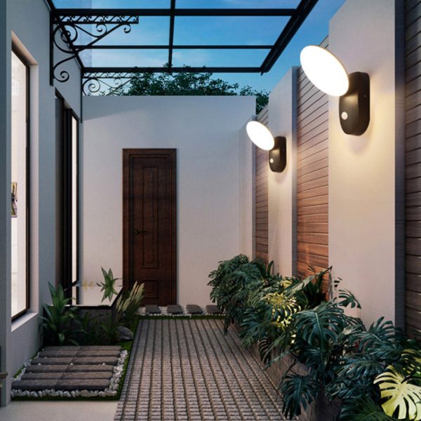 Modern Outdoor Wall Light with Pir Sensor ILED-BH-020 C - iLed